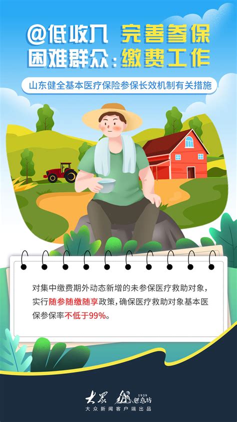 事关每一名参保人！明年起，山东医保政策有新变化 山东 潍坊新闻网