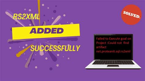 Solved Rs2xmljar Giving Errors Youtube