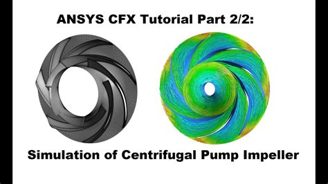 ANSYS CFX Tutorial Part 2/2 | Simulation of Centrifugal Pump Impeller and Prediction of Head ...