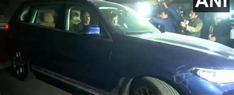 Enforcement Directorate Ed Seizes Jharkhand Cm Hemant Sorens Bmw X7