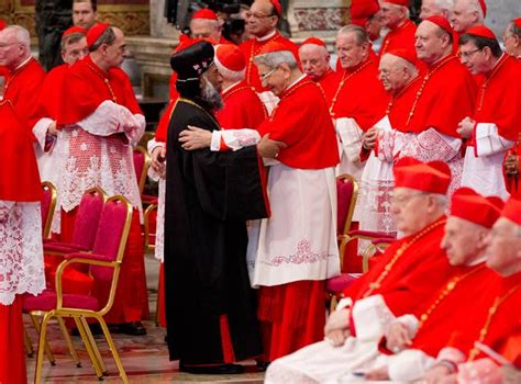 A New Cardinal With Black Dress Instead Of Red Catholic