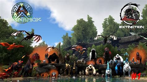 Ark Ragnarok Extinction Core 1 Youtube
