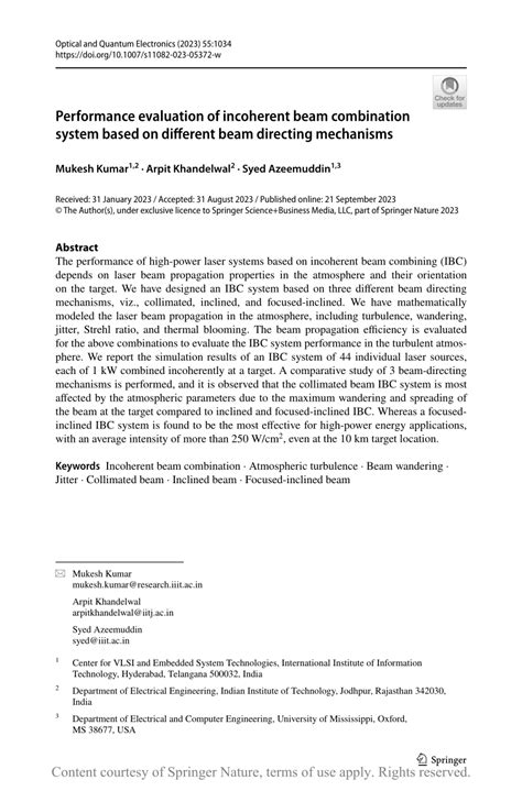Performance Evaluation Of Incoherent Beam Combination System Based On Different Beam Directing