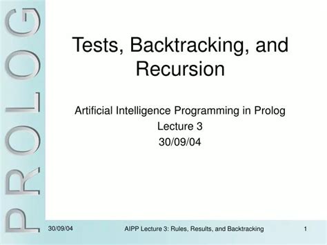 Ppt Tests Backtracking And Recursion Powerpoint Presentation Free