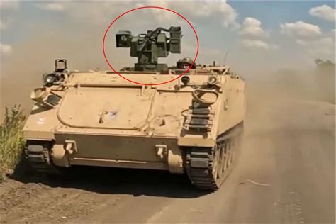 Ukraine Uses Spanish Guardian 15 Remote Weapon Stations Mounted On Toa