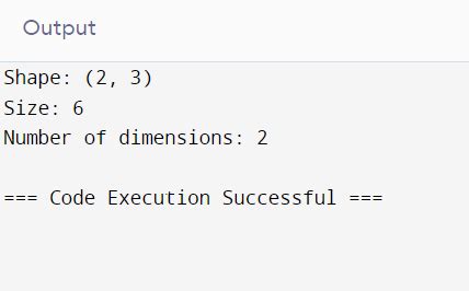Numpy Array In Python Essential Data Science Library