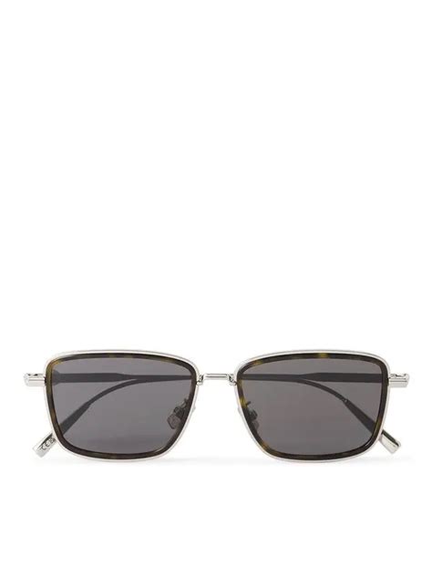 Dior Diorblacksuit S9u Tone And Tortoiseshell Acetate D Frame