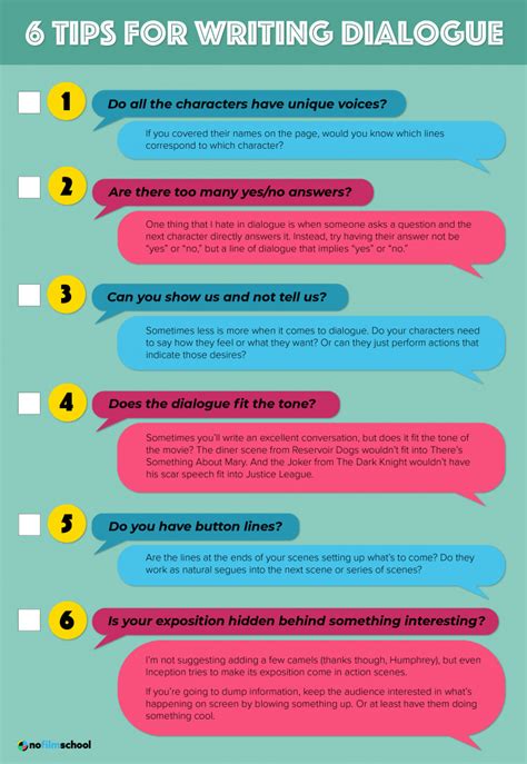 How To Write Dialogue With Our Free “tips For Writing Dialogue” Checklist