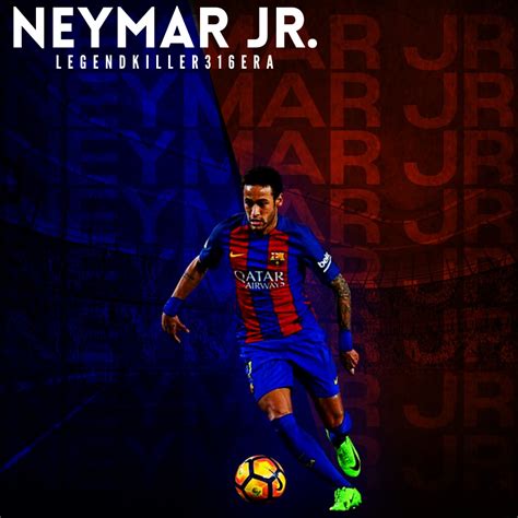 Neymar Jr Poster By Legendkiller316era On Deviantart