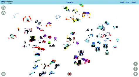 Iterated Translations And Transformations Visualized On Processing GUI