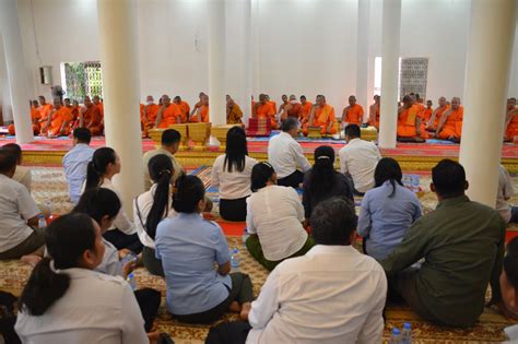 ព្រះគ្រូចៅអធិការចំនួន២៤វត្តនៅក្នុងខណ្ឌច្បារអំពៅឧបត្ថម្ភថវិកានិងទេយ្យទាន ទេយ្យវត្ថុ