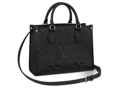 Louis Vuitton LV OnTheGo PM Black Leather Ref Joli Closet