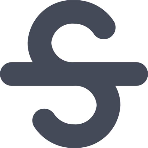 Strikethrough User Interface Gesture Icons