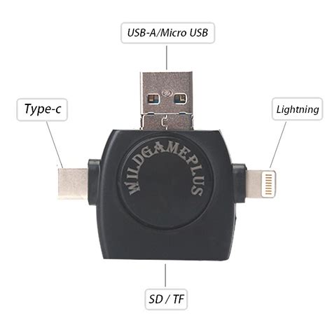 4 In 1 IOS Andriod Mobiele Telefoon TYPE C Kaartle Grandado