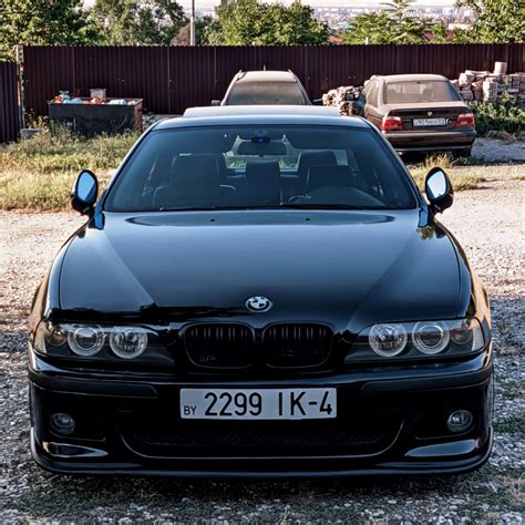 Молдинги оригинал и вид с зеркалами М. — BMW 5 series (E39), 2,8 л ...