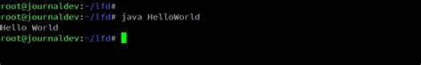 How To Run A Command Line Java Program On Linux Linuxfordevices