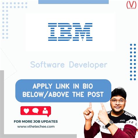 Ibm India Private Limited Is Hiring For Software Developer Apply Now V The Techee Jobs