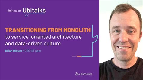 transitioning from monolith becoming service oriented and data driven linkedin