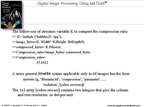 Digital Image Processing Using MATLAB Chapter 2 Fundamentals