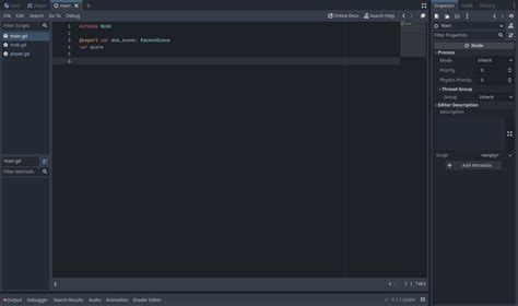Not Seeing The Script Variables Under The Inspector Rgodot