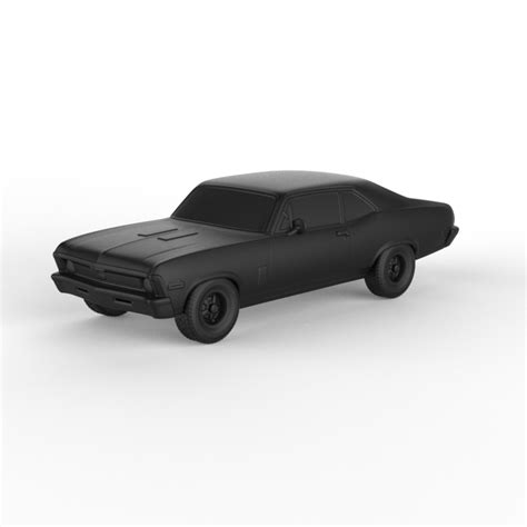 Archivo 3d Chevrolet Nova Ss 396 1970 Pre Suportado 🚙・plan Para