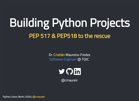 💡 Resources Berlin Python User Groups