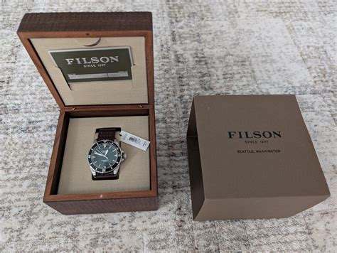 Filson X Shinola Dutch Harbor Dive Watch Made In Usa Brand New With