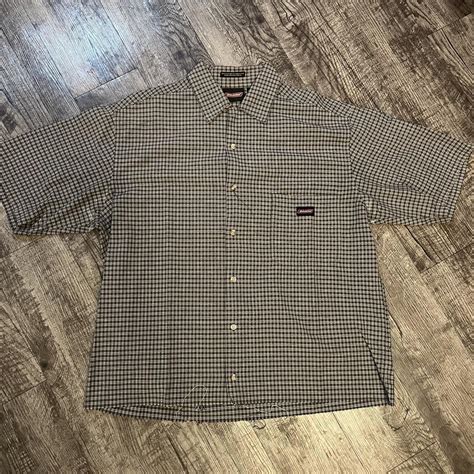 Dickies Button Up Cropped Depop