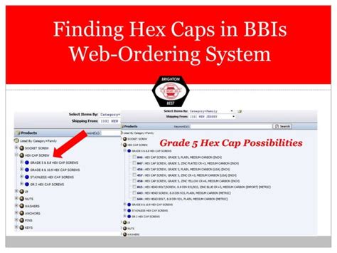 Hex Cap Presentation 2013 Ppt