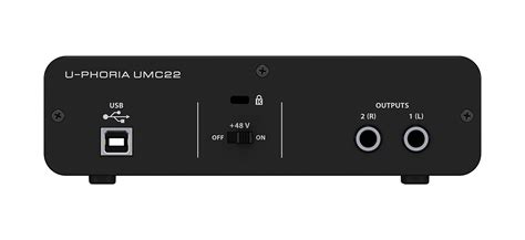 Behringer U-Phoria UMC22 купить - профессиональное оборудования в ...