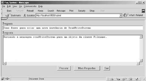 Example Of Faqsmalltalk System Interface Download Scientific Diagram