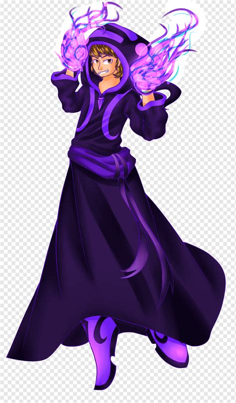 보라색 의상 요정 만화 의상 디자인 제비꽃 마젠타 만화 복장 의상 디자인 Png Pngwing