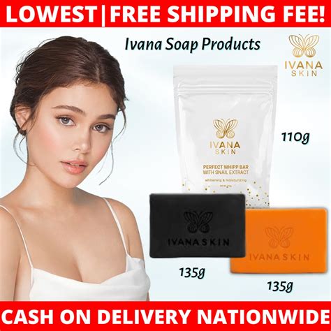 Ivana Skin Soap • Glow Kojic Bar Soap • Purifying Charcoal Bar