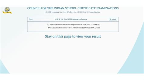 Icse Result 2025 Out Digilocker Official Website Crashes How