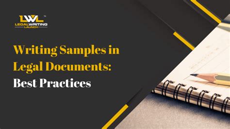 How To Write A Legal Writing Sample Tips Examples And Best Practices