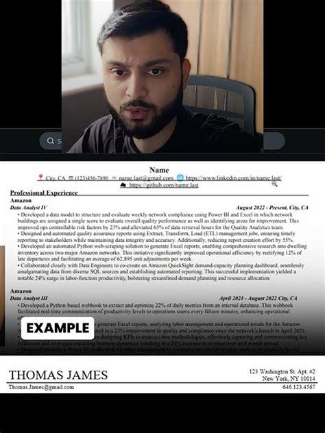 Make This Easy Data Analyst Resume Fix Dataanalyst Dataanalyticscareer Resumetips Cvreview