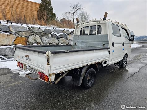 2012 현대 포터2 Crdi 더블캡 초장축 Sup 기본형 중고차 보배드림 사이버매장