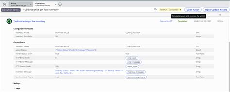 Monitor For Low Organizational Inventory Yubienterprise Delivery