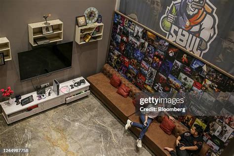 The Lounge Area Of The S8ul Gaming House In Navi Mumbai India On