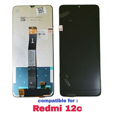 Jual Lcd Ts Touchscreen Redmi Xiaomi 12c Fullset Shopee Indonesia