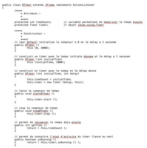 Gestion Timer Résolu Forum Java