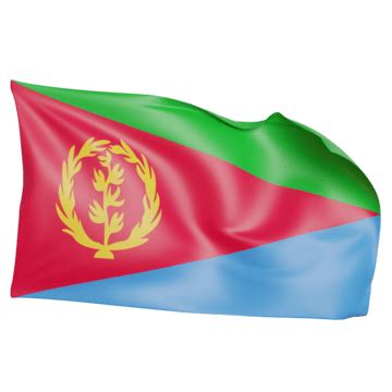 Eritrea Waving Flag Eritrea Flag Eritrea Flag Waving PNG Transparent Clipart Image And PSD