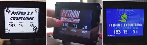 A Desktop Python 27 Countdown To Retirement Timer With Circuitpython