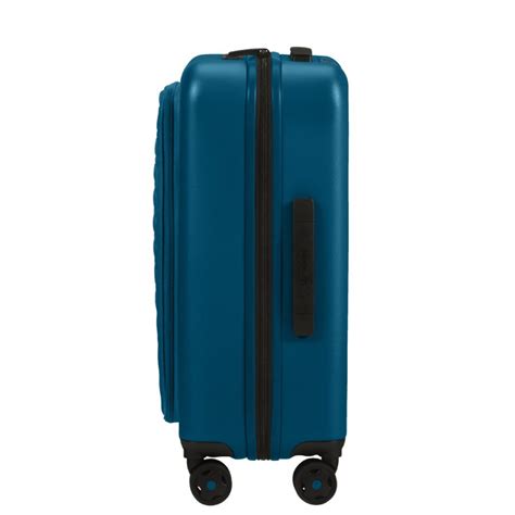 Samsonite StackD EXP 55cm Easy Access Petrol Blue Stuivenga Lederwaren Delft