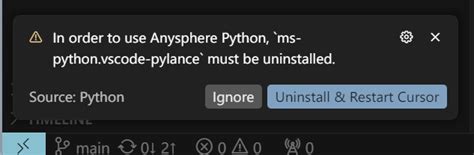 Unable To Find Pylance In The Extension Marketplace Bug Reports Cursor Community Forum