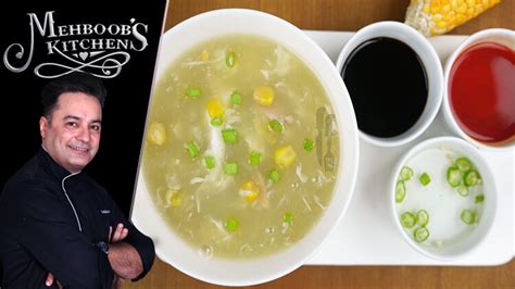Chicken Corn Soup Recipe Mehboob Khan Masala Tv