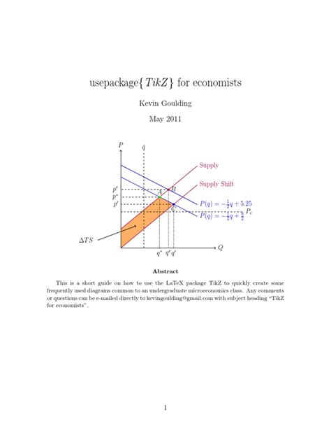 tikz package for economists function mathematics mathematics
