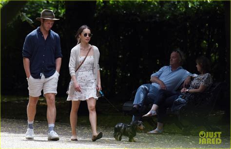 Emilia Clarke Hangs Out With Assistant Director Tom Turner Photo