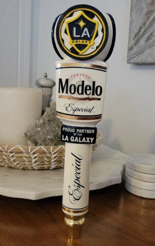 Modelo Especial Draft Beer Tap Handle La Galaxy Soccer Rare Free