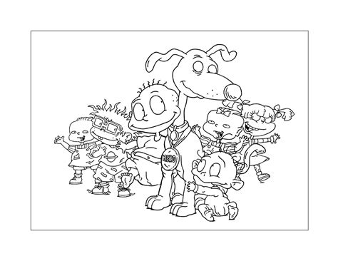 Rugrats Coloring Pages Printable Coloring Pages Free